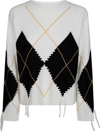 Pinko Pull Col Rond - Blanc