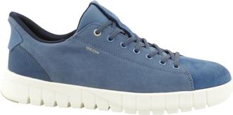 Geox Homme, Chaussures, Bleu, Taille: 45 EU Baskets
