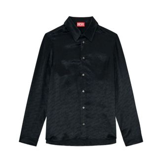Diesel Herren, Shirts, Schwarzk, MGr&ouml;&szlig;e