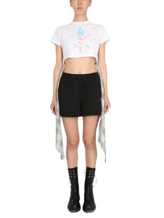 Opening Ceremony Word Torch T-Shirt - White