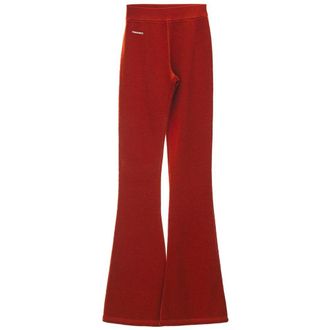 Dsquared2 High Waist Flared Sweat Pants - - Trousers - Damen - Rot - M
