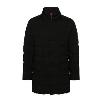 Fay Doppelreihige Daunenjacke - - Coats - Herren - Schwarzk - XL