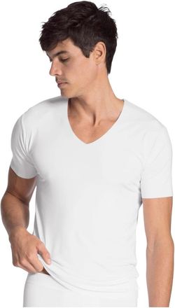 CALIDA Homme, Tops, Blanc, Taille: S T-shirt 001
