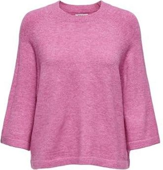 Only Pull en Tricot Onlsimoni, pour Femme, Rose, L