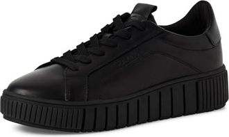 Tamaris Femme Damen Sneaker Low 1-23708-45 Basket, Cuir Noir, 40 EU