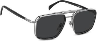 Eyewear by David Beckham unisex, Accessoires, Gris, Taille: 57 MM DB 1187/G/C