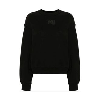 Alexander Wang Femme, Sweatshirts et sweats &agrave; capuche, Noir, Taille: 36 FR Pulls Noirs pour Hommes