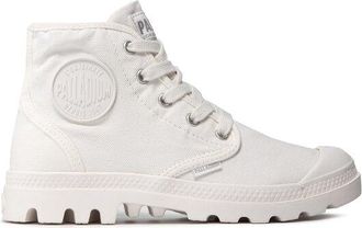 Palladium Schnürstiefeletten Pampa Hi 92352-116-M Weiß