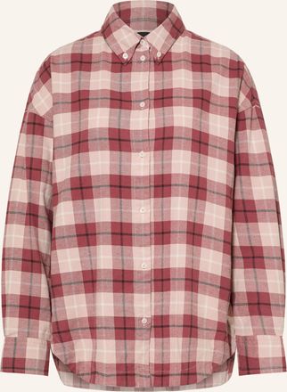 HUGO BOSS Hemdbluse Bostatta Aus Flanell rot