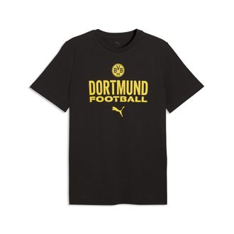 Puma Borussia Dortmund ftblCulture T-Shirt Herren, Accessoires, Schwarz, 3XL