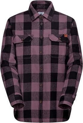 Mammut Tamaro Longsleeve Shirt Women, Noir Flux, L Femmes