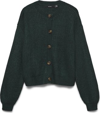 Vero Moda Vmlea Ls O-Neck Cardigan Noos