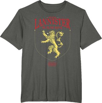 Game of Thrones House Lannister Sigil T-Shirt