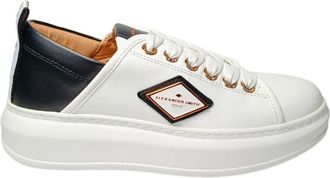 Alexander Smith Femme, Chaussures, Blanc, Taille: 37 EU Pelle Baskets