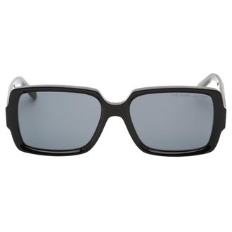 Marc Jacobs Schwarze Sonnenbrille mit grauen Gläsern von Marc Jacobs