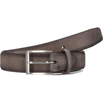 Magnanni Lederg&uuml;rtel - - Accessories - Herren - Grau - 105 CM