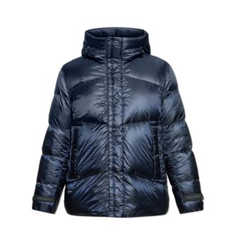 Woolrich Daunenjacke mit Kapuze - - Jackets - Herren - Blau - S