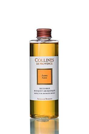 Collines de Provence Recharge Ambre 200ml, Transparent 4,5cm x 4,5cm x 14,5cm