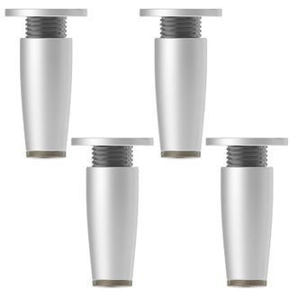 Generic M&ouml;belbeine 4er-Set, Metall Mit Schrauben Und Rutschfester Unterseite, Tischbeine, Konische Schrankf&uuml;&szlig;e Badezimmer, F&uuml;r Sofas, Couchtische, Kommodenf&uuml;&szlig;