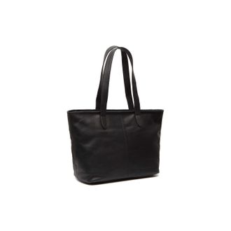 The Chesterfield Brand Leder Shopper Schwarz Monza