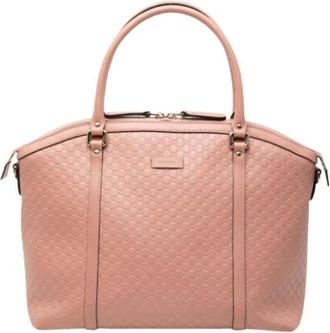 Gucci Pre-owned Bree Satchel - Femme - Pre-owned - Rose - Taille: ONE Size