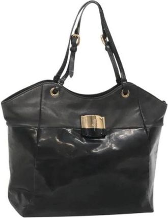 Ferragamo Damen, Pre-Owned, Schwarzk, ONE SIZEGröße
