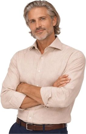 Bagutta Homme, Chemises, Beige, Taille: 2XL Chemise Slim Fit