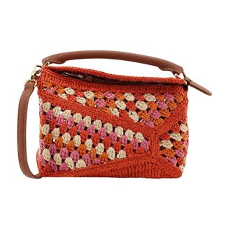 Loewe Femme, Sacs, Orange, Taille: ONE Size Mini Puzzle Edge Bag