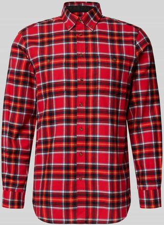 Christian Berg Regular Fit Freizeithemd mit Button-Down-Kragen