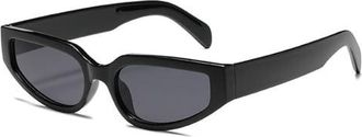 Generic Lunettes De Soleil &Agrave; Monture Fine For Hommes Et Femmes, Id&eacute;ales For Les D&eacute;placements Quotidiens, Les F&ecirc;tes, Le Shopping Et Bien Plus Encore.(Black)