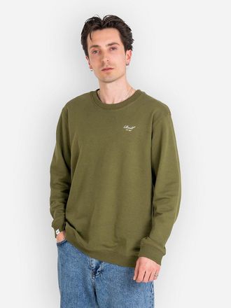 Reell Staple Terry Crewneck Co Sweater fallen rock