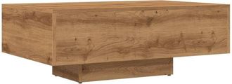 vidaXL Table basse chêne artisanal 85x55x31 cm bois dingénierie Vidaxl