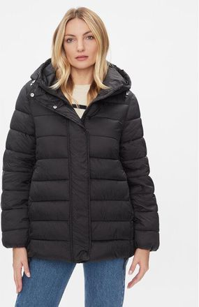 Benetton United Colors Of Benetton Winterjacke 2NIWDN013 Schwarz Regular Fit