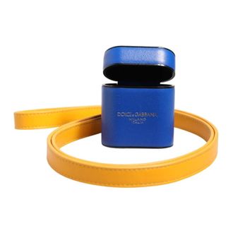 Dolce & Gabbana unisex, Accessoires, Bleu, Taille: ONE Size Airpods Case