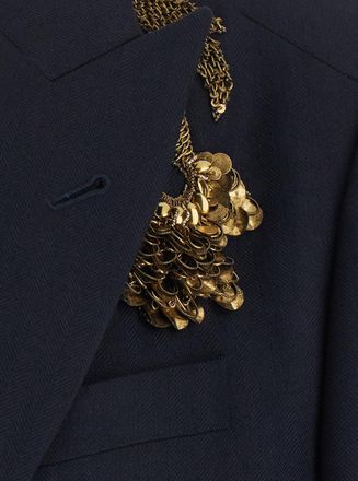 Dries Van Noten Barrysta Blazer - Blue