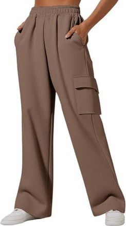 Generic Jogging Femme Pantalon Taille Elastique &Eacute;t&eacute; Long Pants Comfy Confortable Tendance Streetwear Classique Loisirs Surv&ecirc;tement &Eacute;lastique Pas Cher Taille E