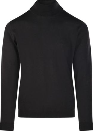 Roberto Collina Pull &agrave; col montant - Homme - Pulls - Noir - Taille: L