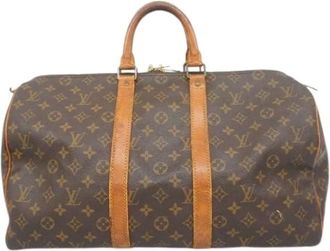 Louis Vuitton unisex, Pre-owned, Brun, Taille: ONE Size Sac Week-end Vintage Pre-owned