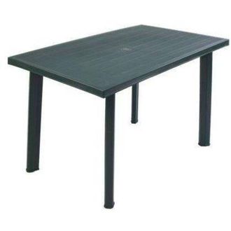 Progarden Table R&eacute;sine Voile Vert 126X76