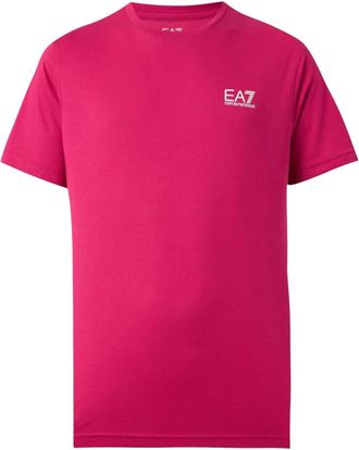 Emporio Armani Emporio Armani Ea7, Homme, Tops, Rose, Taille: S T-Shirt &agrave; Manches Courtes