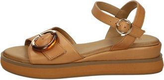 Inuovo Inuovo, Femme, Chaussures, Brun, Taille: 38 EU Sandali Zeppa