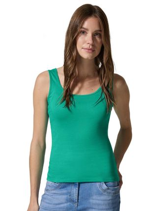Cecil Damen B317514 Top In Unifarbe, Aventurine Green, XS EU