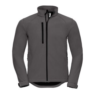 Russell Athletic Russell - Softshelljacke f&uuml;r Herren (Titanium-Grau unifarben)