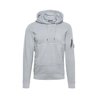 C.P. Company Resist Dyed Baumwollfleece-Hoodie - - Sweatshirts & Hoodies - Herren - Grau - L