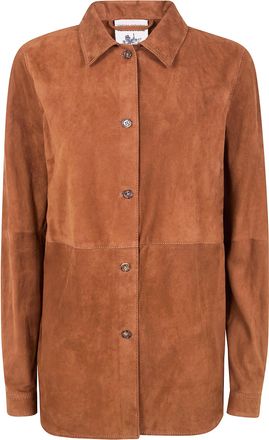 Semicouture Suede Shirt