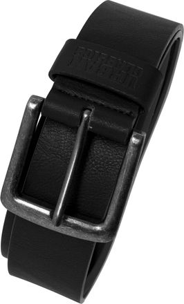 Urban Classics Unisex Leather Imitation Belt black, XL