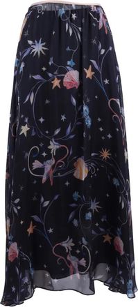 Forte_Forte Femme, Jupes, Bleu, Taille: 40 FR Jupe Chiffon Deliverance