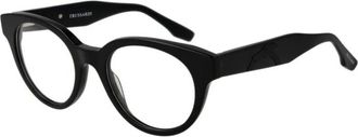 Trussardi unisex, Accessoires, Noir, Taille: ONE Size Monture de lunettes &eacute;l&eacute;gante