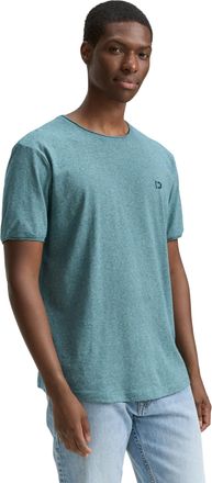 Tom Tailor Tom Tailor Herren 1043492 T-Shirt, 38838-Deep Pond Green Mix Melange, XL