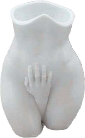 Generic Weiblicher Körper Pflanzer, Bush -Pflanzerinnen weiblicher Körper, Neuheit Blumentopf Harz Pflanzer Körpervase, weibliche Körperdekoration, einzigarti